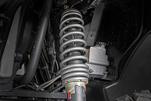 Rough Country Front Dual Rate Coil Springs for 13-22 Polaris Ranger - 9605 Black