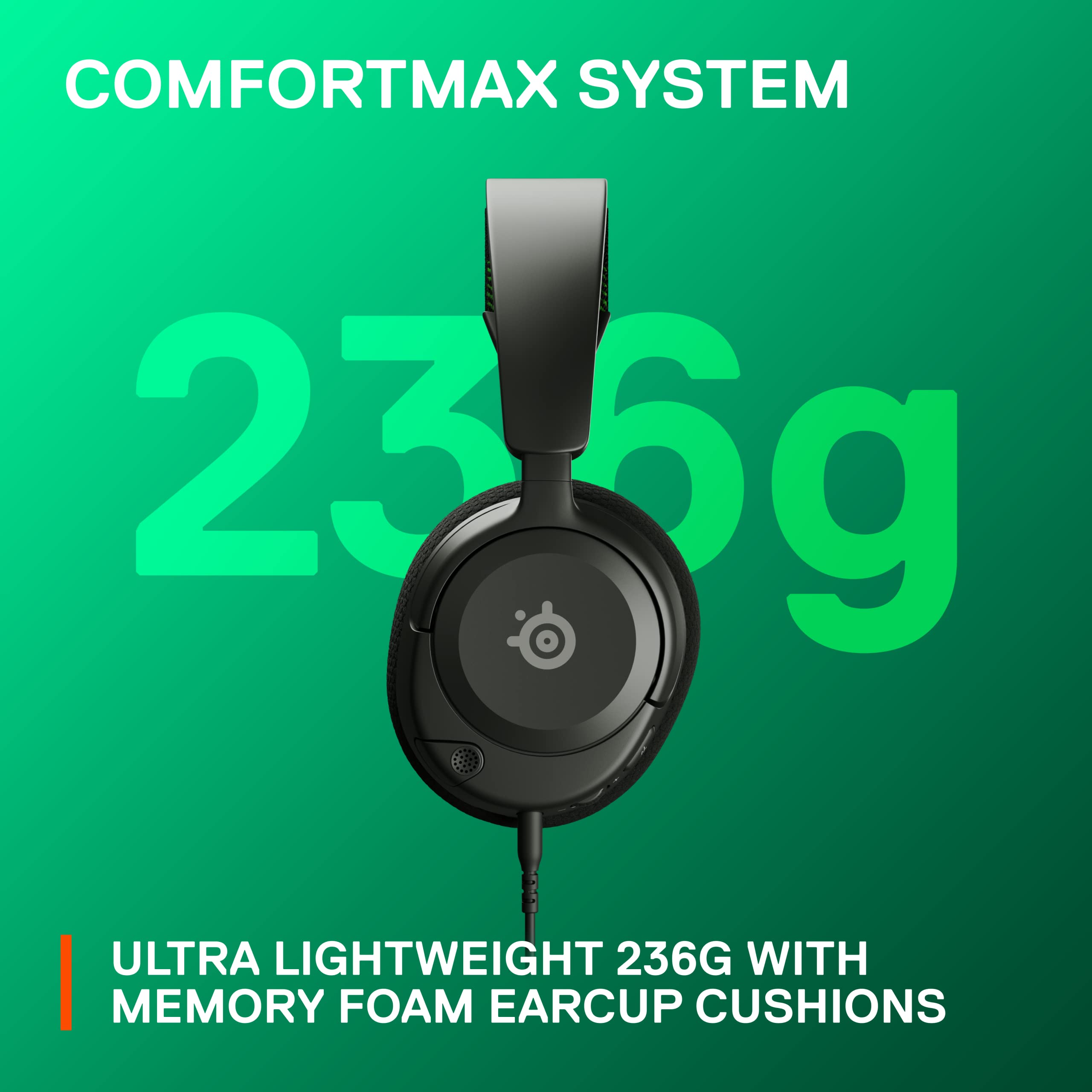SteelSeries Arctis Nova 1X Gaming Headset - Signature Arctis Sound - ClearCast Gen 2 Mic - Compatible with Xbox Series X|S, PC, Playstation, Switch, and Mobile (Renewed)