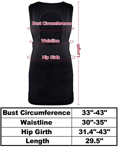 Women's Sleeveless Dress Bandage Mini Dress, Black, One Size