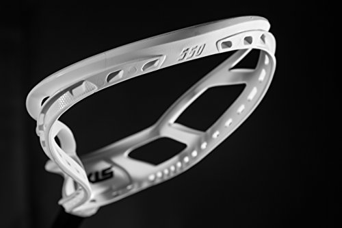 STX Lacrosse Stallion U 550 Unstrung Lacrosse Head with All Climate Performance Material, White