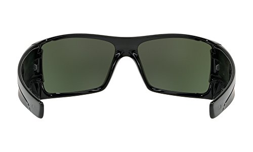 Oakley Batwolf Sunglasses (Black Ink Frame, Prizm Black Lens) with Lens Cleaning Kit and Country Flag Microbag