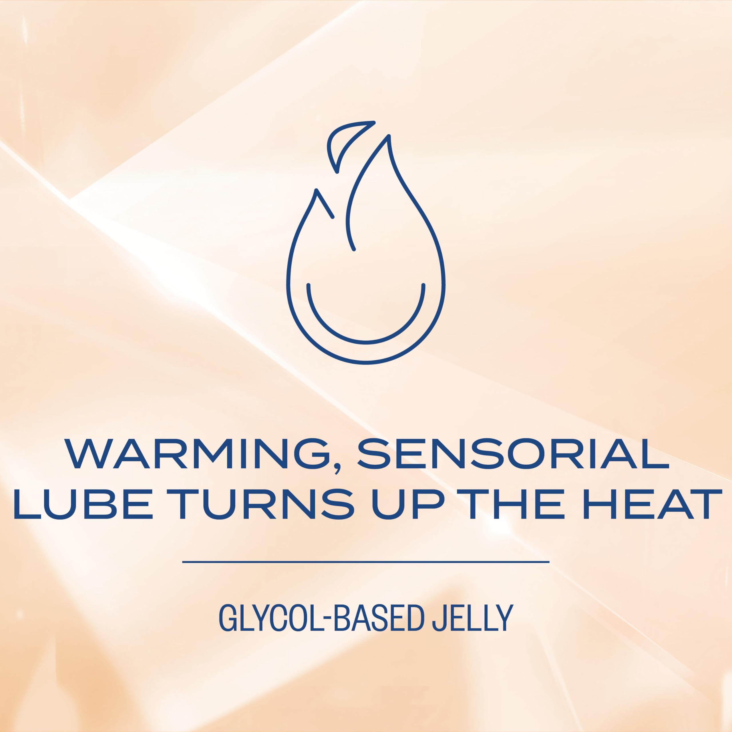 K-Y Warming Jelly Lube, Sensorial Personal Lubricant, Glycol Based Formula, 5 fl oz (Pack of 1)