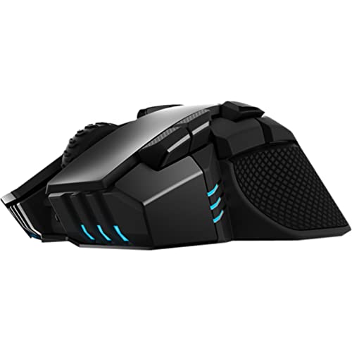 Corsair Ironclaw Wireless RGB - FPS and MOBA Gaming Mouse - 18,000 DPI Optical Sensor - Sub-1 ms SLIPSTREAM Wireless