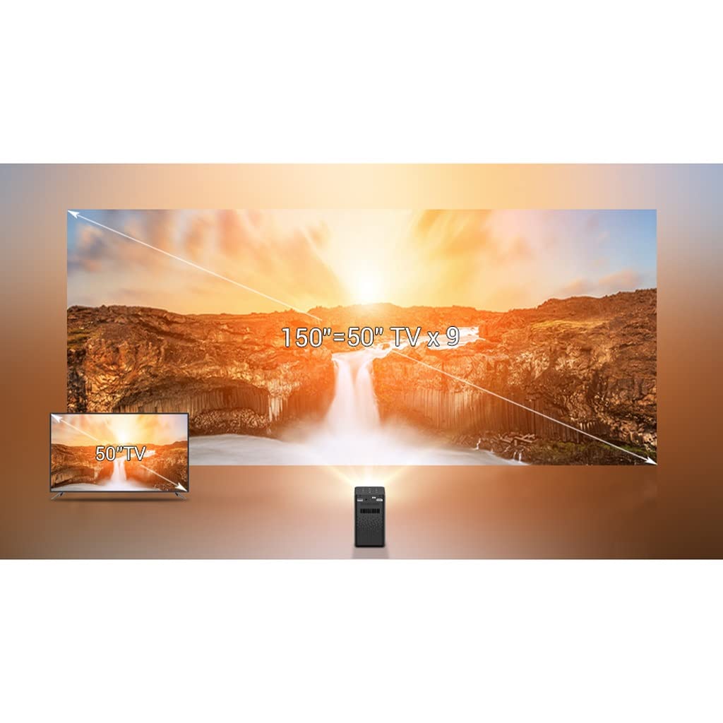 N/A P20 Mini Portable Pico Smart Screenless Tv Led Dlp Projector 4k 1080p for Mobile Phone Smartphone