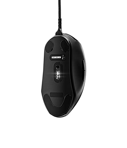 SteelSeries Prime+ FPS Gaming Mouse – 18,000 CPI TrueMove Pro+ Optical Sensor – 5 Programmable Buttons – Magnetic Optical Switches – Brilliant Prism RGB Lighting - Black (Renewed)