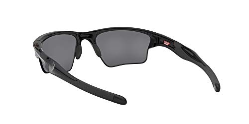 Oakley mens Oo9154 Half Jacket 2.0 Xl Sunglasses, Polished Black/Black Iridium Polarized, 62 mm US
