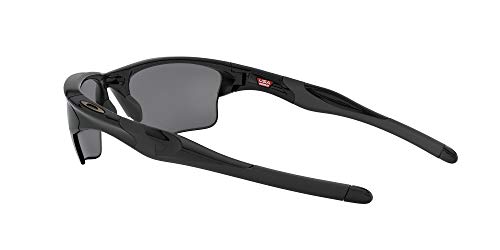 Oakley mens Oo9154 Half Jacket 2.0 Xl Sunglasses, Polished Black/Black Iridium Polarized, 62 mm US