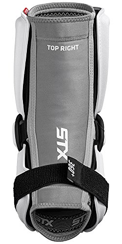 PD AGS5 03 WE/XX STX Lacrosse Stallion 500 Arm Guard, White, Large