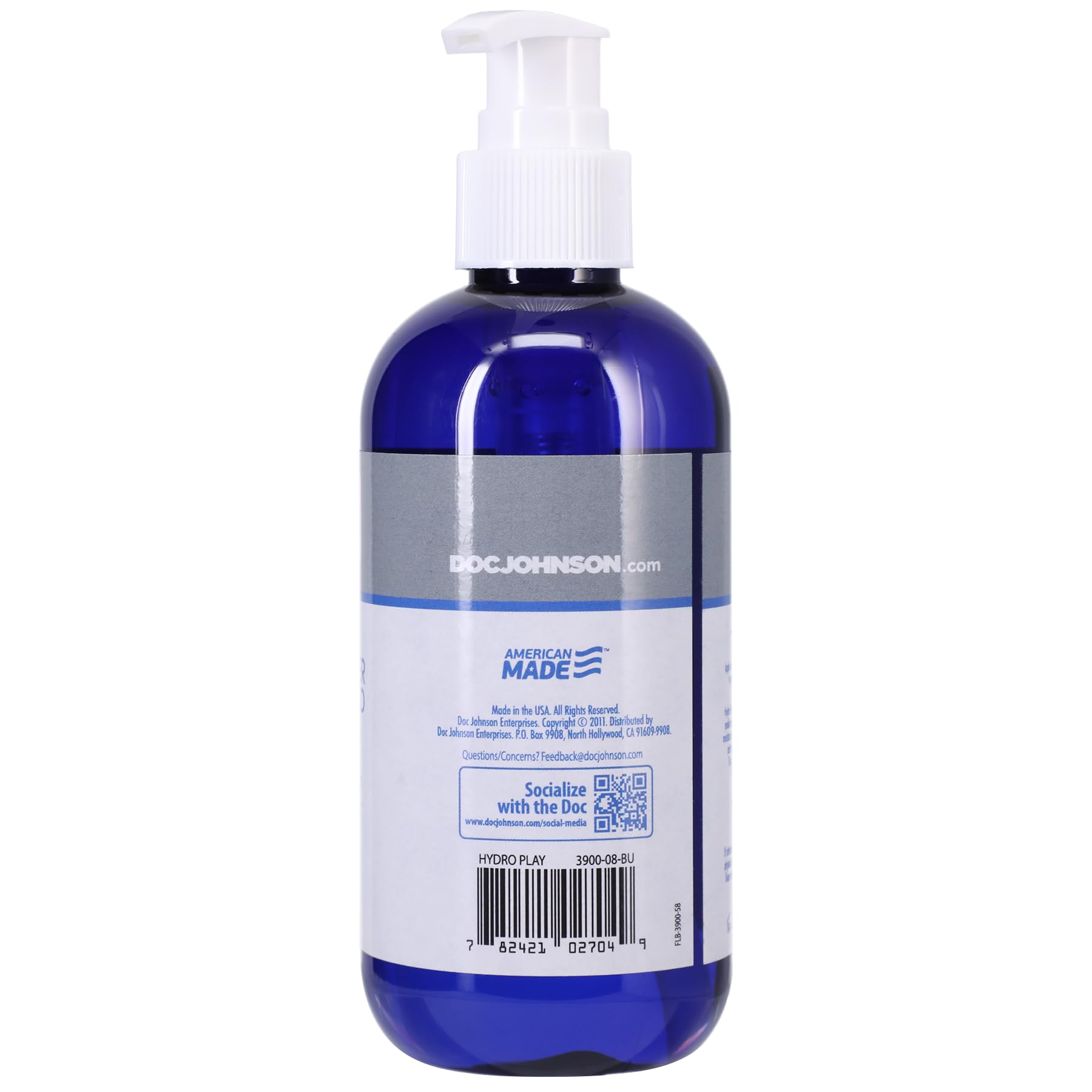 Doc Johnson TitanMen - Hydro Play Water Based Lube - Long lasting & Smooth with quick & easy clean up - Versatile and multi-purpose for all your pleasure play - 32 fl oz (946.3 mL)