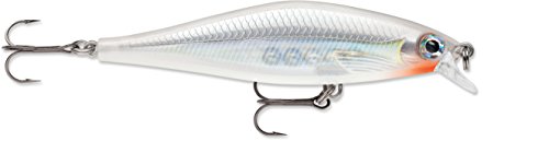 Rapala SDRS09 Shadow Rap Shad Lure (3.5-Inch, 0.3oz, Ghost)