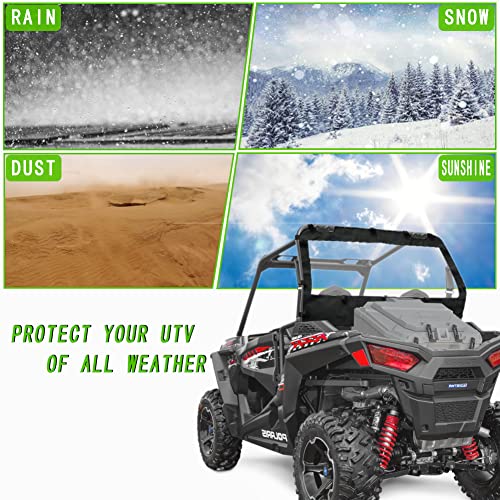 YONQIFON UTV Rear Windshield,Back Window Compatible with Polaris RZR 1000 XP, XP 4 1000