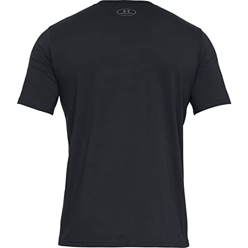 Under Armour Men's Boxed Sportstyle Short-Sleeve T-Shirt , Black (001)/Graphite , Large