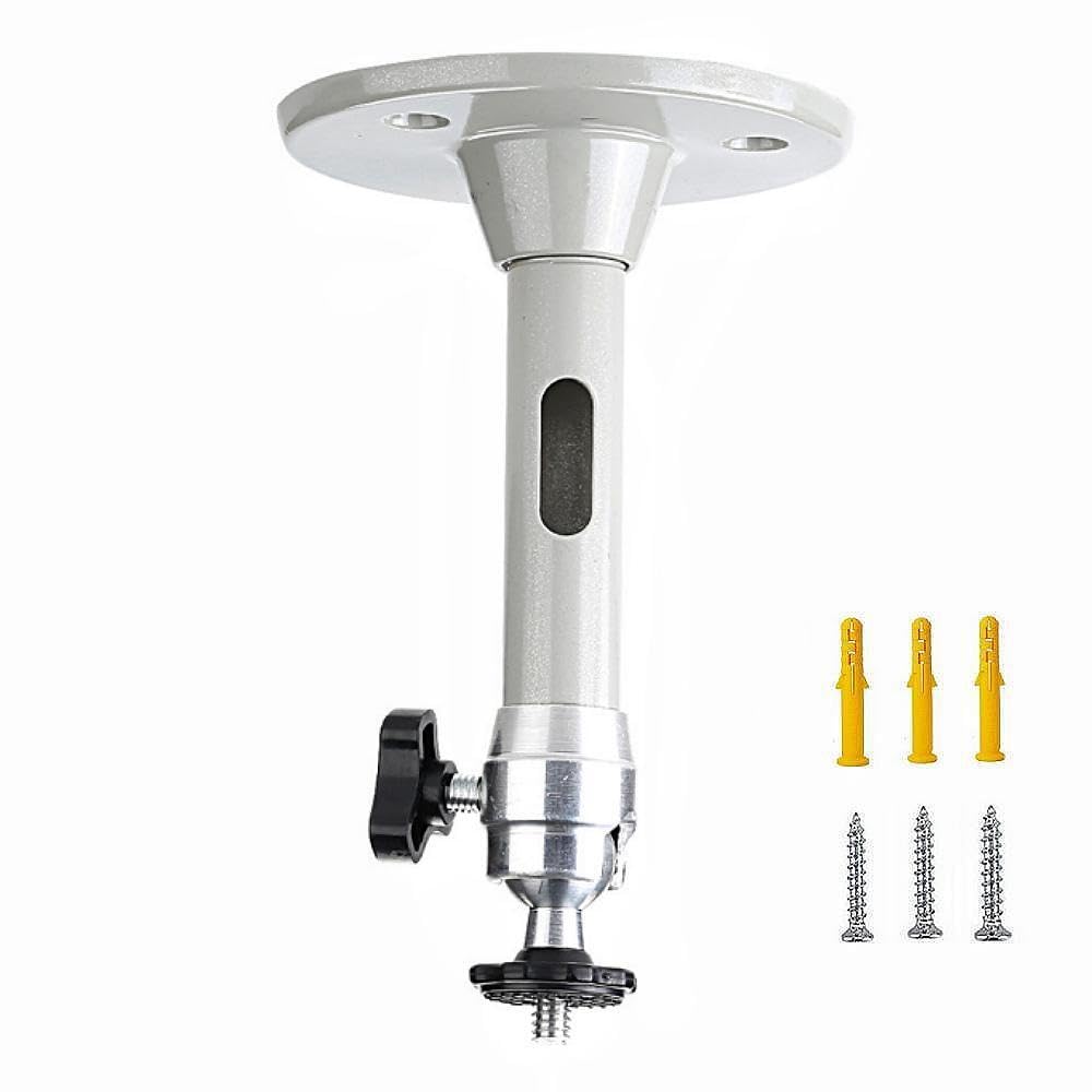 Boewill Mini Ceiling Wall Projector Mount Stand 360° Rotation Tripod Mount Compatible with Most Mini Projectors Digital Camera Camcorder (135mm. Grey)