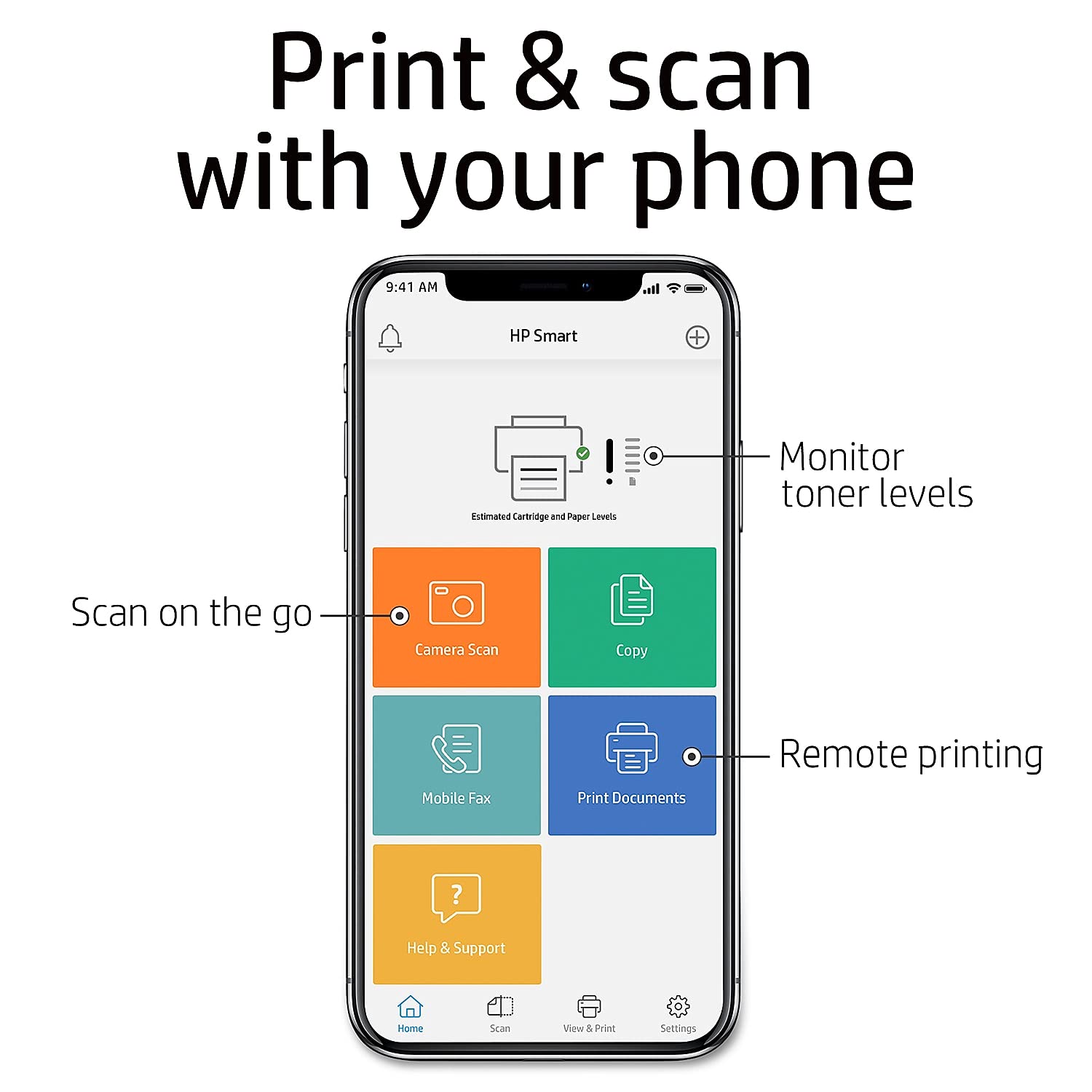 HP LaserJet Pro M254dw Wireless Color Laser Printer, Works with Alexa (T6B60A)