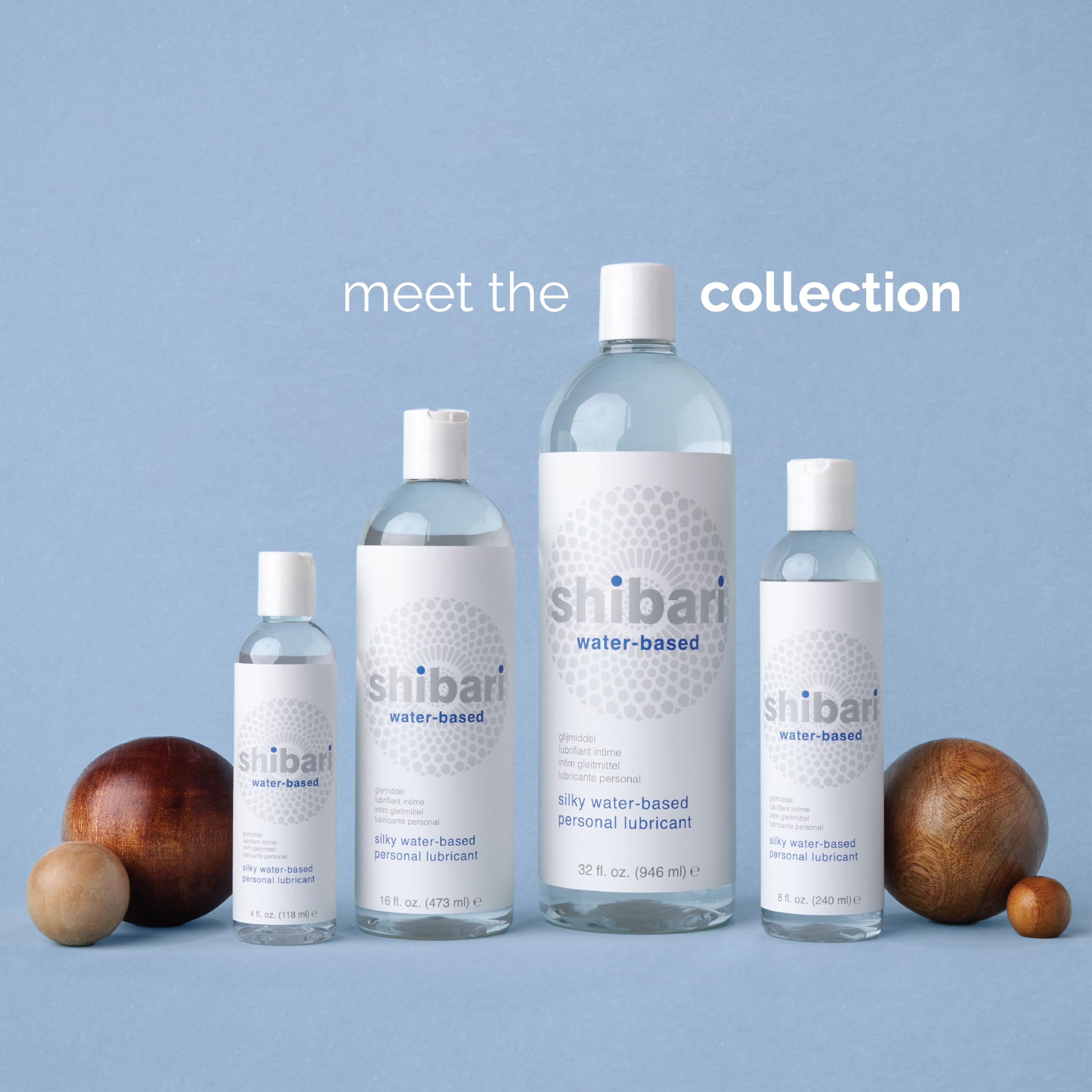 Shibari Premium Water-Based Lubricant, Personal Lube for Women, Men, and Couples (8 FL Oz (Pack of 1), Water-Based)