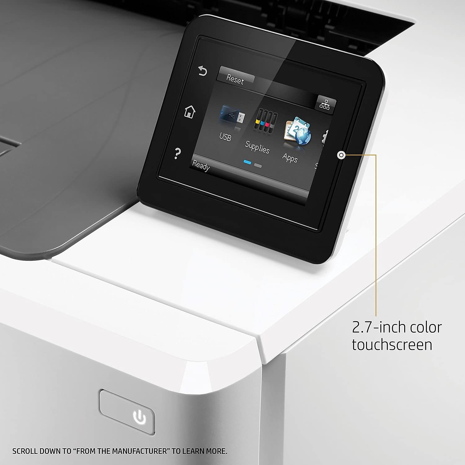 HP LaserJet Pro M254dw Wireless Color Laser Printer, Works with Alexa (T6B60A)