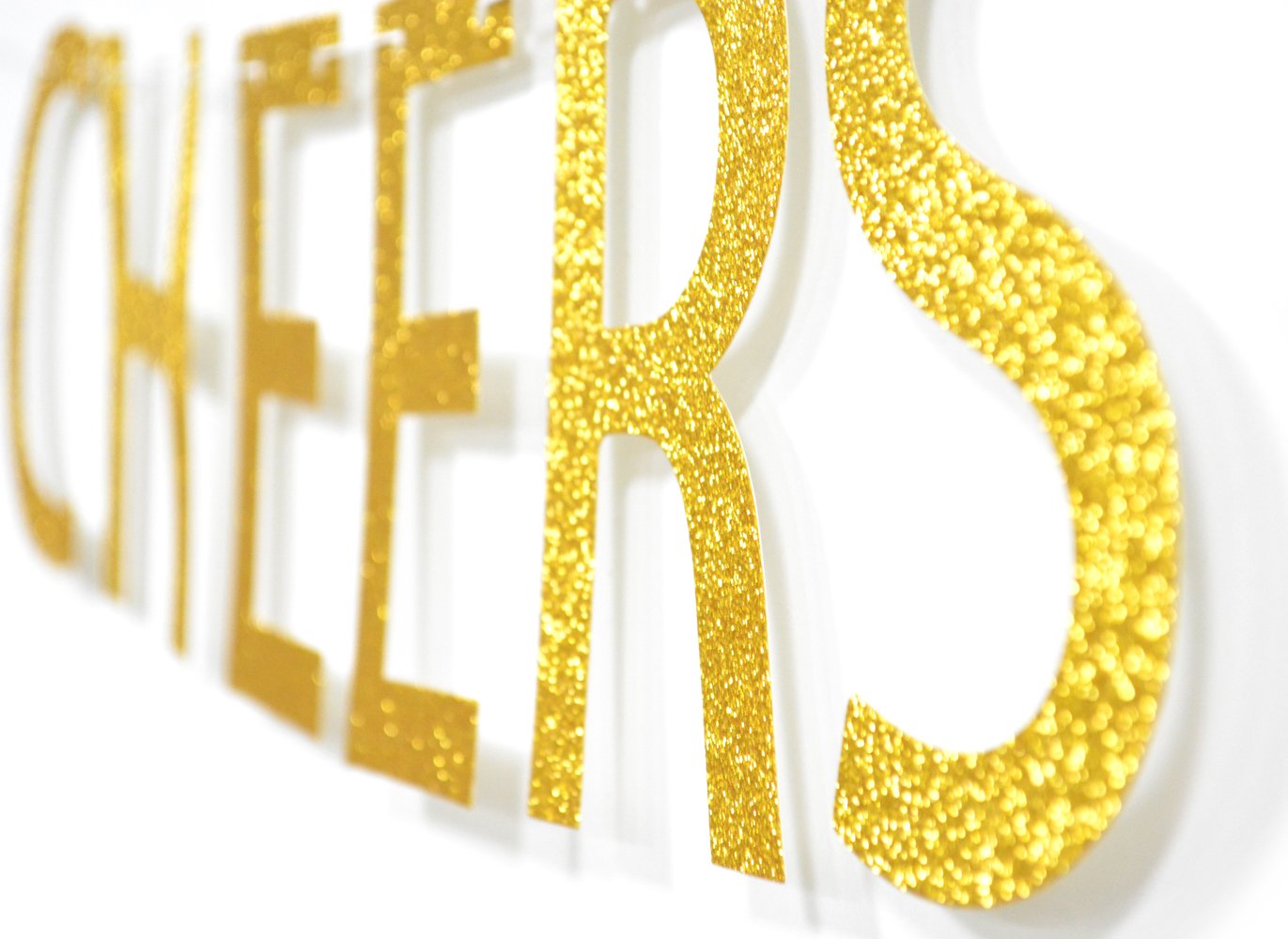 Qttier™ Cheers Y'All Gold Glitter Bunting Banner for Baby Shower Birthday Bachelorette Bridal Shower Wedding Engagement Party Decorations