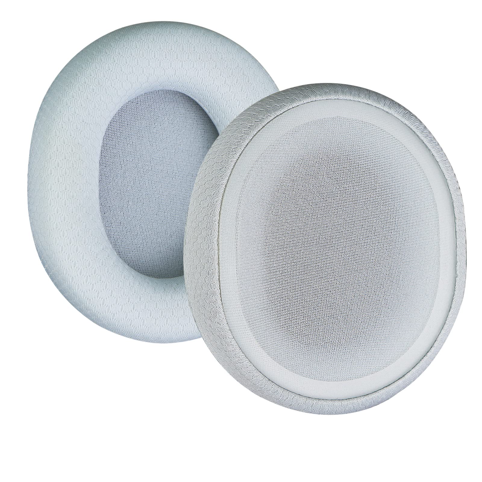 Sinowo Ear Pads Cushions Replacement for SteelSeries Arctis 1/Arctis 3/Arctis 5/Arctis 7/Arctis 9X/Arctis Pro/Arctis Prime Headset,Headphone Earpads(White)