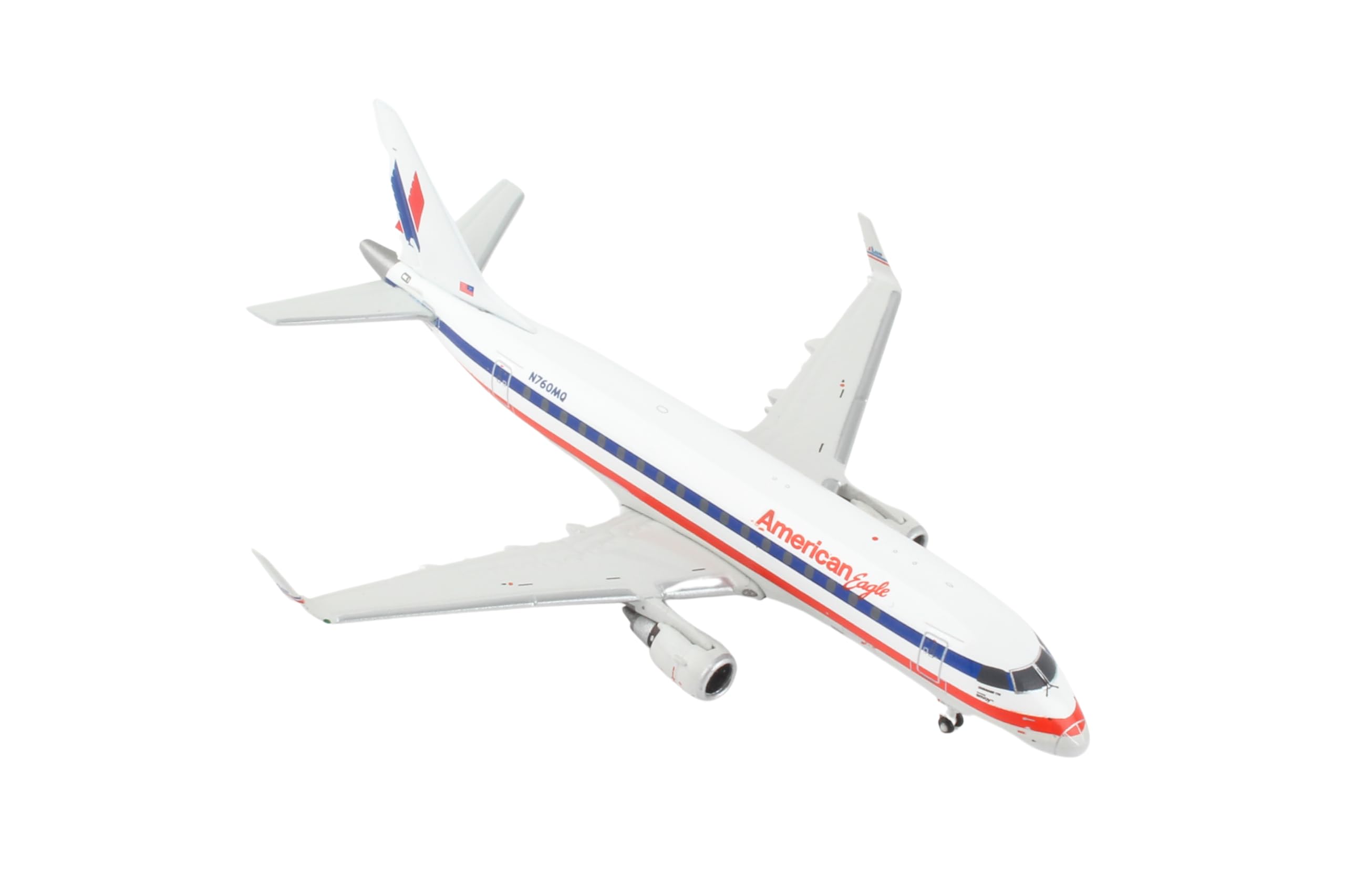 GeminiJets GJAAL2056 American Eagle Embraer 170-100STD Retro Livery N760MQ; Scale 1:400