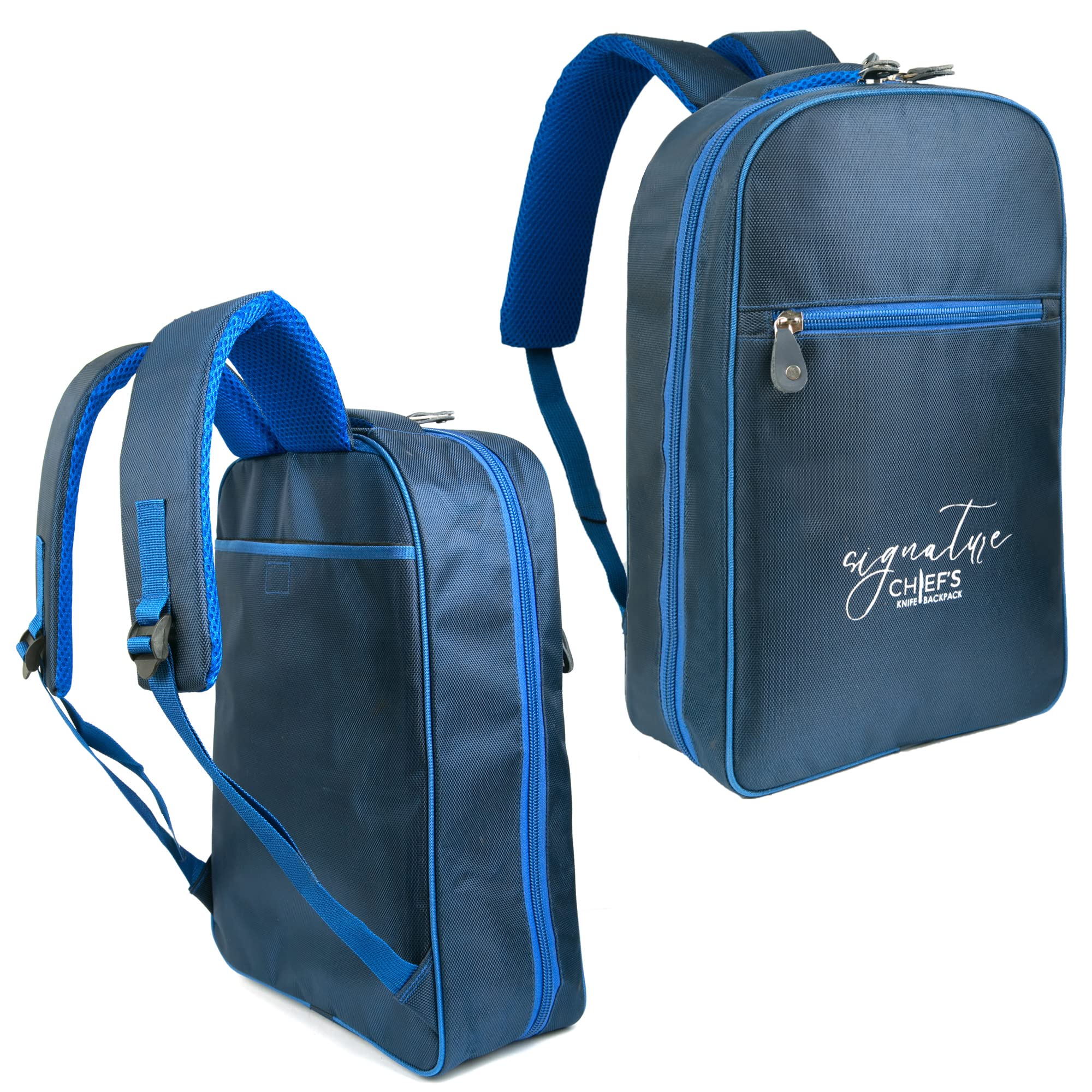 Chef Knife Backpack | Chef Knife Bag | Waterproof Material | Chefs Case with 30+ Pockets for Knives & Utensils | Sturdy Travel Knife Bag | Culinary Gifts For Chefs & Students