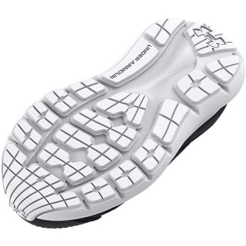 Under Armour Baby Boys Infant Surge 3 Slip On Running Shoe, (001) Black/Black/White, 8