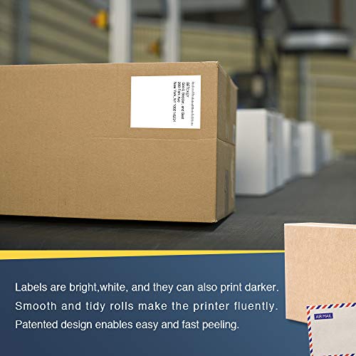 BETCKEY - Compatible Continuous Film Labels Replacement for Brother DK-2212 (2.4 in x 50 ft), Use with Brother QL Label Printers [1 Roll]