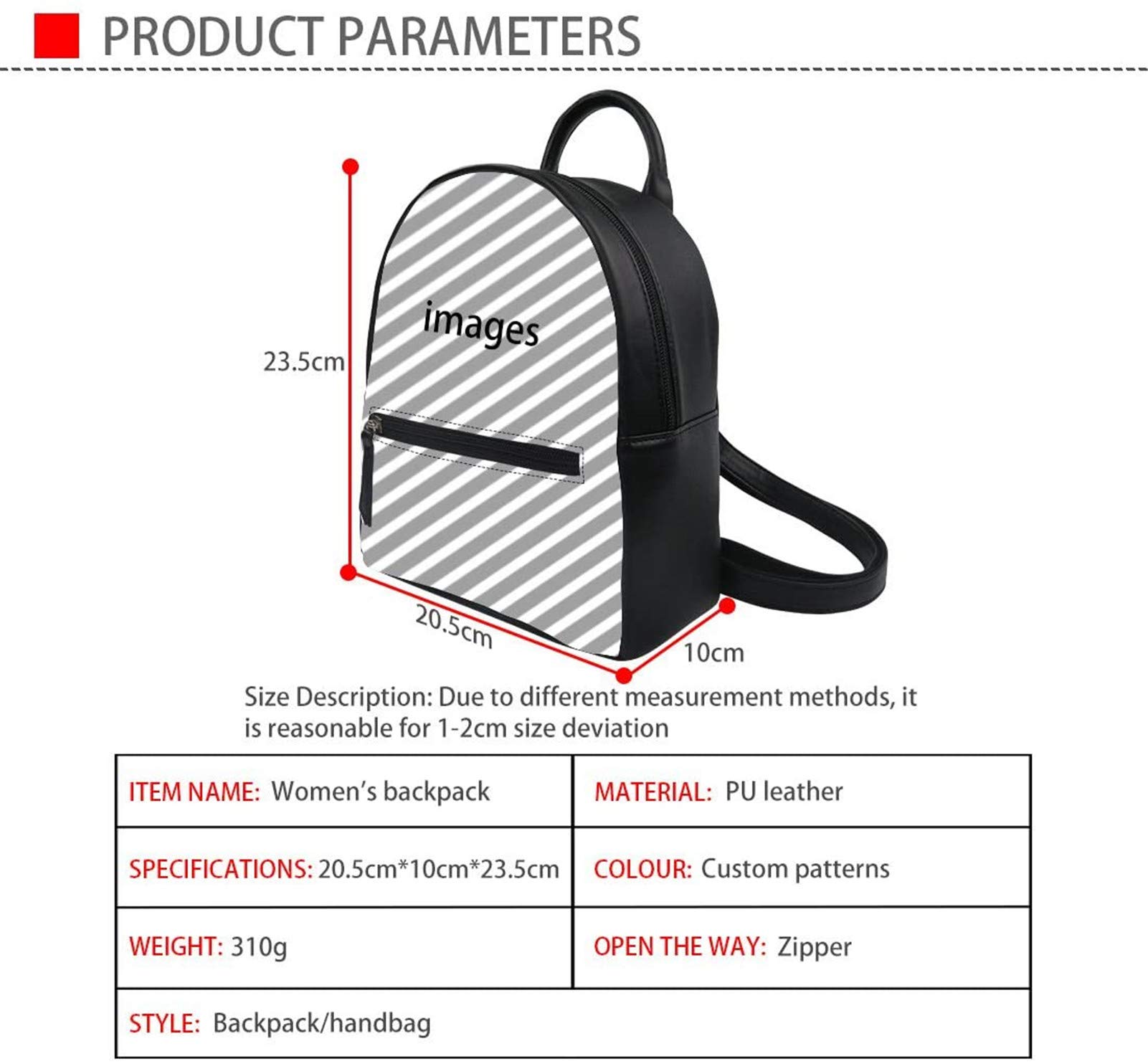 Aoopistc Skull Shoulder Backpack The Kissing Lovers Mini Leather Sackpacks Human Skeleton Print Travel Daypack for Women