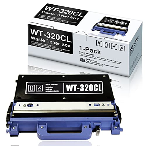 ALLU 1 Pack Compatible WT-320CL WT320CL Waste Toner Box Replacement for Brother HL-L8250CDN HL-L8350CDWT MFC-L8600CDW MFC-L8850CDW MFC-L9550CDW Printer