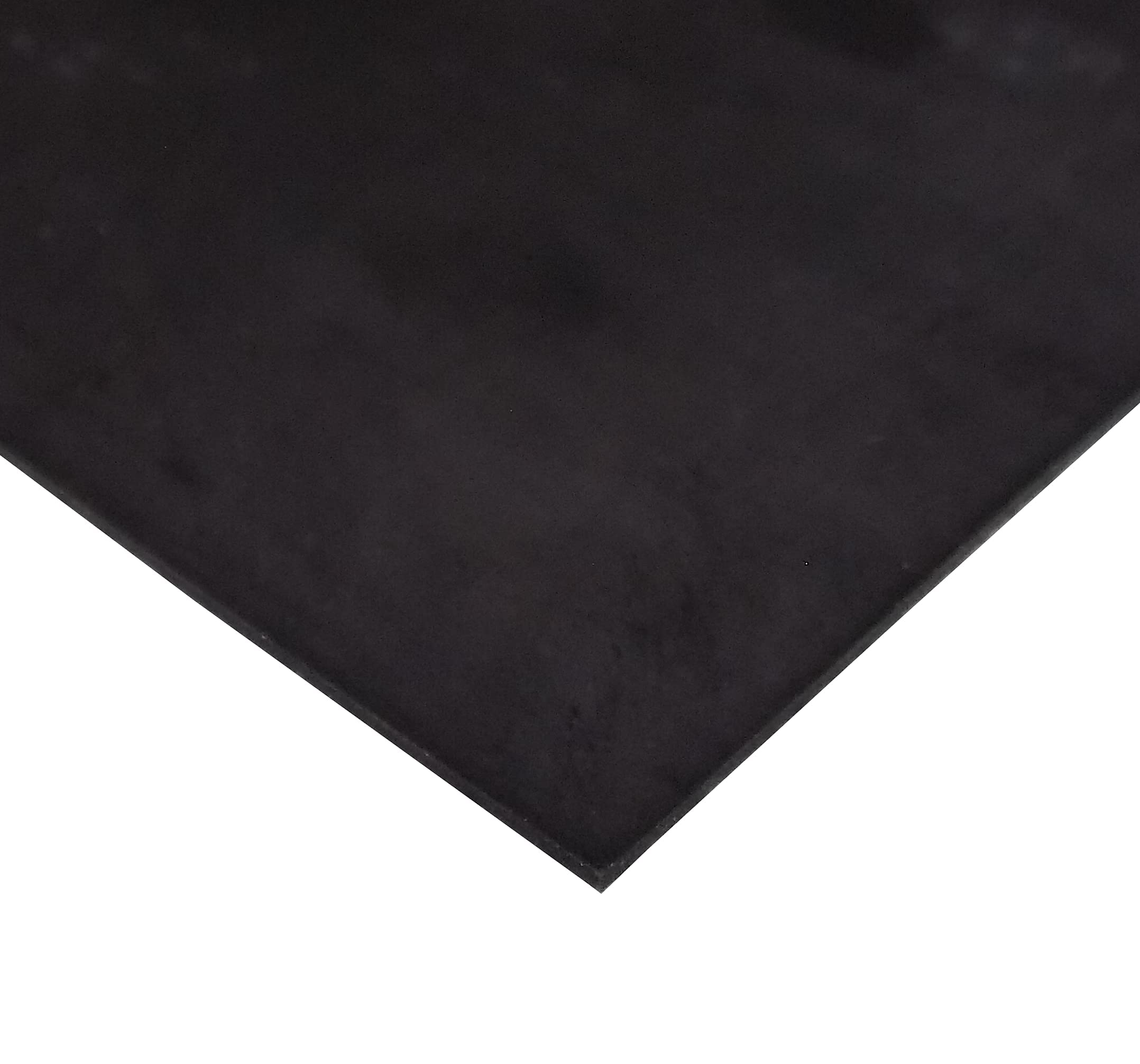 Black Silicone Rubber Sheet, 60A Durometer, 1/32 x 9 x 12" Commercial Grade, Made in the USA, No Adhesive Backing, High Temp Gasket Material