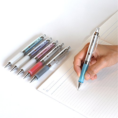 uni Alpha-Gel Kuru Toga Mechanical Pencil, 0.5 mm, Blue Body (M5858GG1P.33)