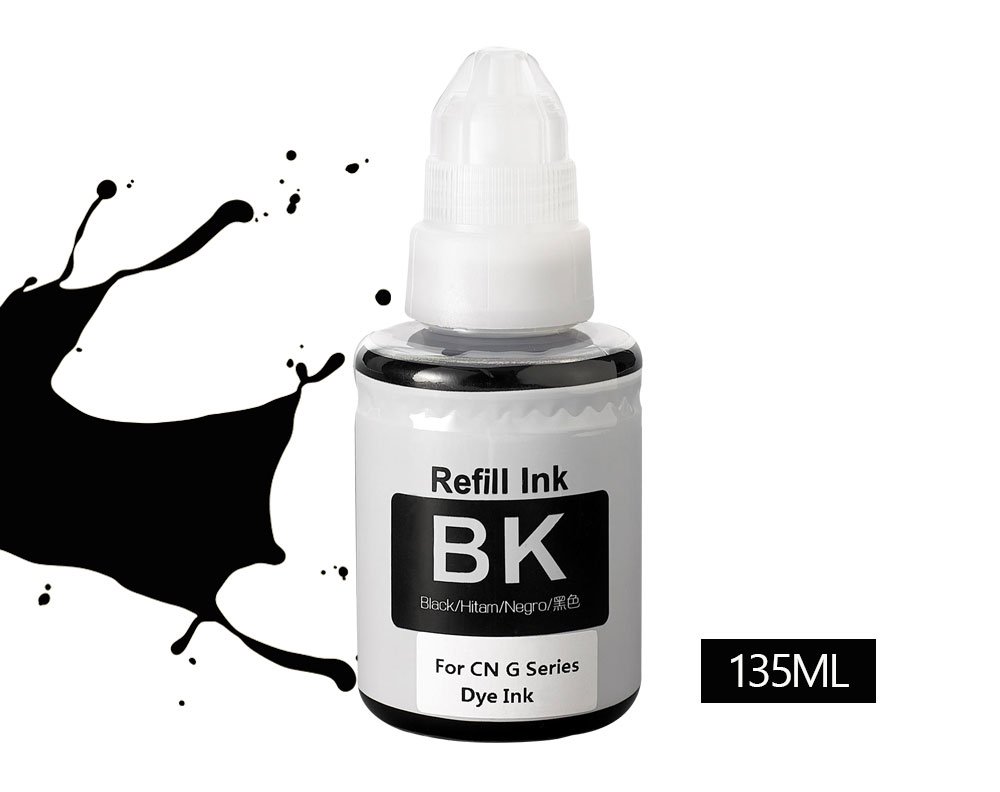 Printers Jack Compatible Canon GI-290 Refill Ink Bottle Kit for Canon PIXMA G4200, PIXMA G3200, PIXMA G4210, PIXMA G2200, PIXMA G1200 Printers