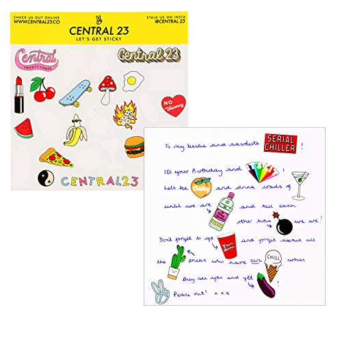 Central 23 - Funny Birthday Card - 'Jesus Loves You' - Rude Card for Brother or Sister - Comes with Fun Stickers
