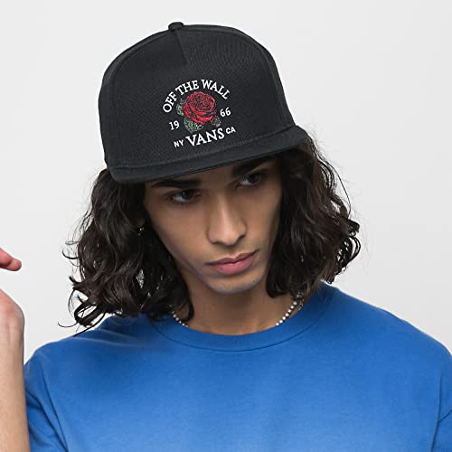 Vans Men's Snapback Hat, (Seely) Black, One Size