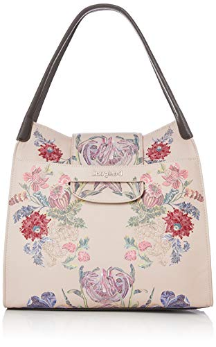 Woman Bag DESIGUAL bols print 13 zaria medium 20saxpdk uni powder pink