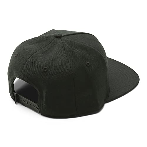 Vans Men's Snapback Hat, (Seely) Black, One Size
