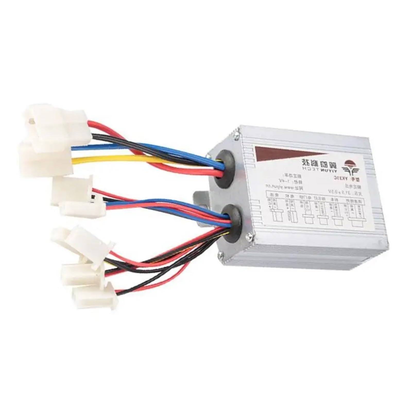 Bike Fender 350W/500W 12V/24V/36V/48V Electric Bicycle Brush Controller On for Electric DC Motor Scooter E-Bike Controller Box Parts Mud Guards (Color : 350W 36V)