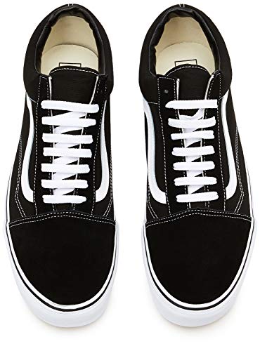 Vans Unisex Old Skool Black/White Skate Shoe 10 Men US / 11.5 Women US