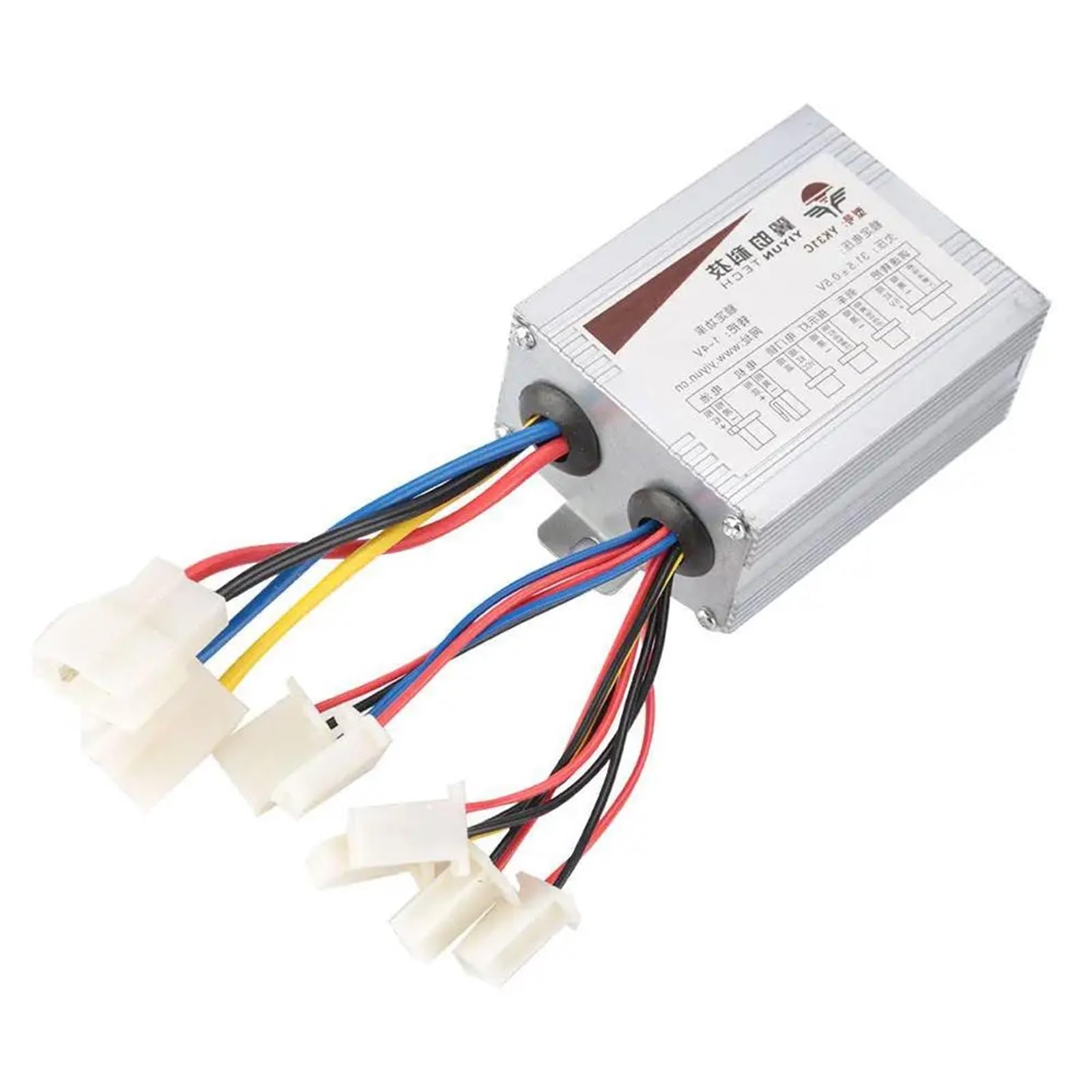 Bike Fender 350W/500W 12V/24V/36V/48V Electric Bicycle Brush Controller On for Electric DC Motor Scooter E-Bike Controller Box Parts Mud Guards (Color : 350W 36V)