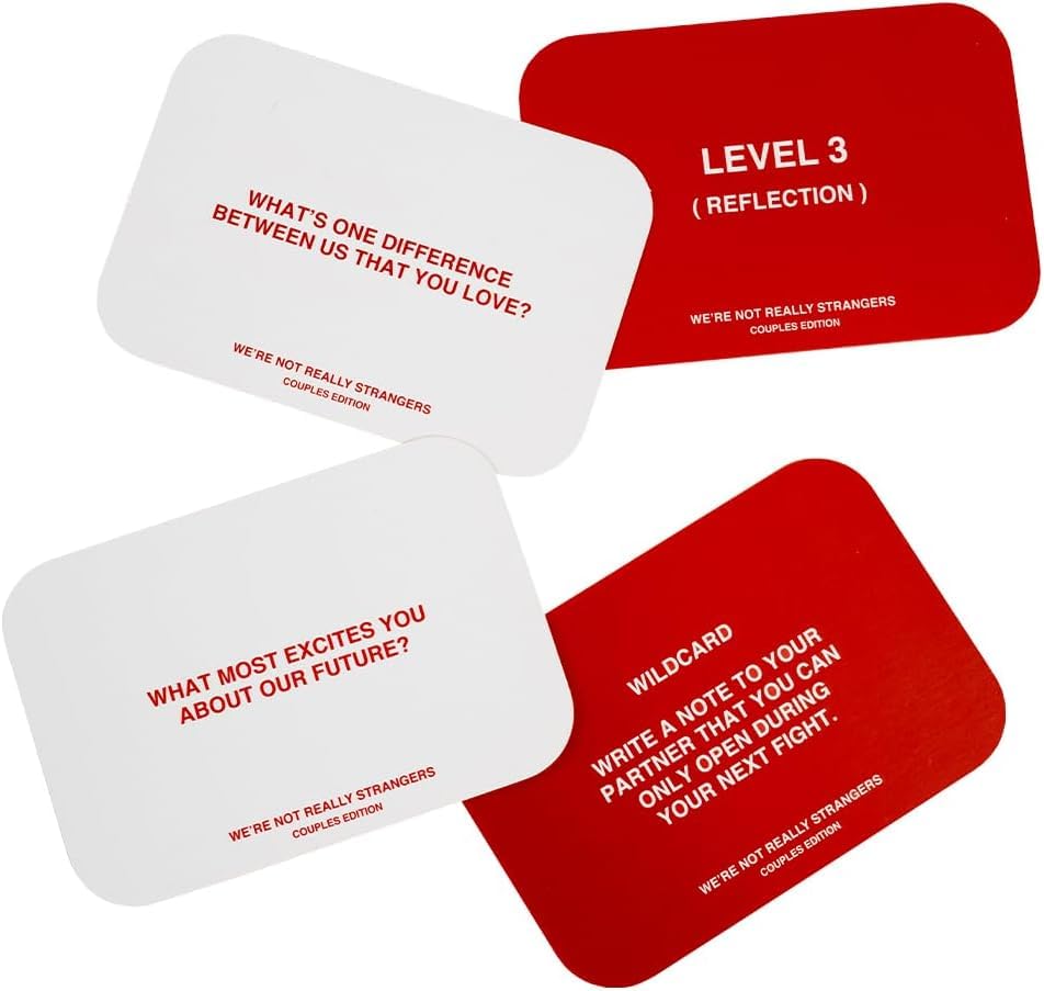 WE'RE NOT REALLY STRANGERS Couples Edition by We’re Not Really Strangers - Couples to Strengthen Their Relationship, 150 Questions and Wildcards for Date Night with Your Partner
