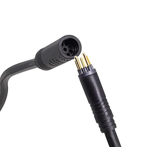 Bike Fender 9 Pin Julet Wheel Hub Motor Cable E-Bike Motor Extension Cable Ebike Motor Cable Electric Bike Accessories Mud Guards (Color : 60cm Waterproof)