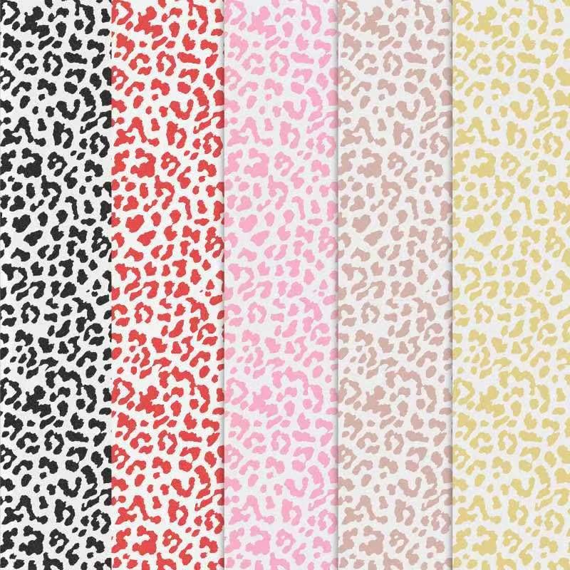 Kavoc 100 Sheet Leopard Print Tissue Paper Assorted Colors Trendy Wrapping Tissue Paper for Gift Bouquet Clothing Shoes Wrapping and Diy Scrapbook Craft,14 x 20