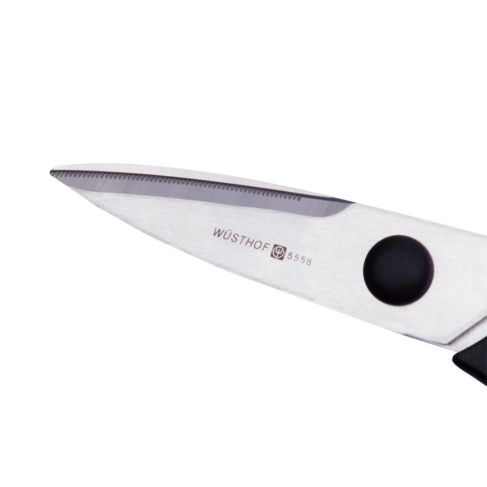 Wusthof WU5558 Kitchen Shears, 8", Black