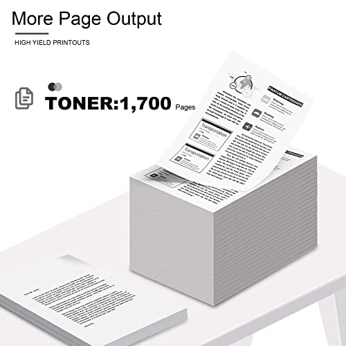 MOLIMER Compatible 1 Pack TN630 TN-630 High Yield Black Toner Cartridge Replacement for Brother TN 630 MFC-L2750DW MFC-L2750DWXL HL-L2370DW/DWXL MFC-L2710DW HL-L2390DW DCP-L2550DW HL-L2350DW Printer