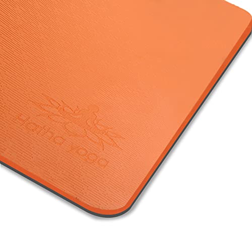 Hatha Yoga TPE Knee Pad,Extra think and soft,27"x14"x4/5"Th,Great for Knees and Elbows,Standard Mat For Pain Free Joints in Yoga,Floor Exercise,Gardening, Yard Work and Baby Bath.