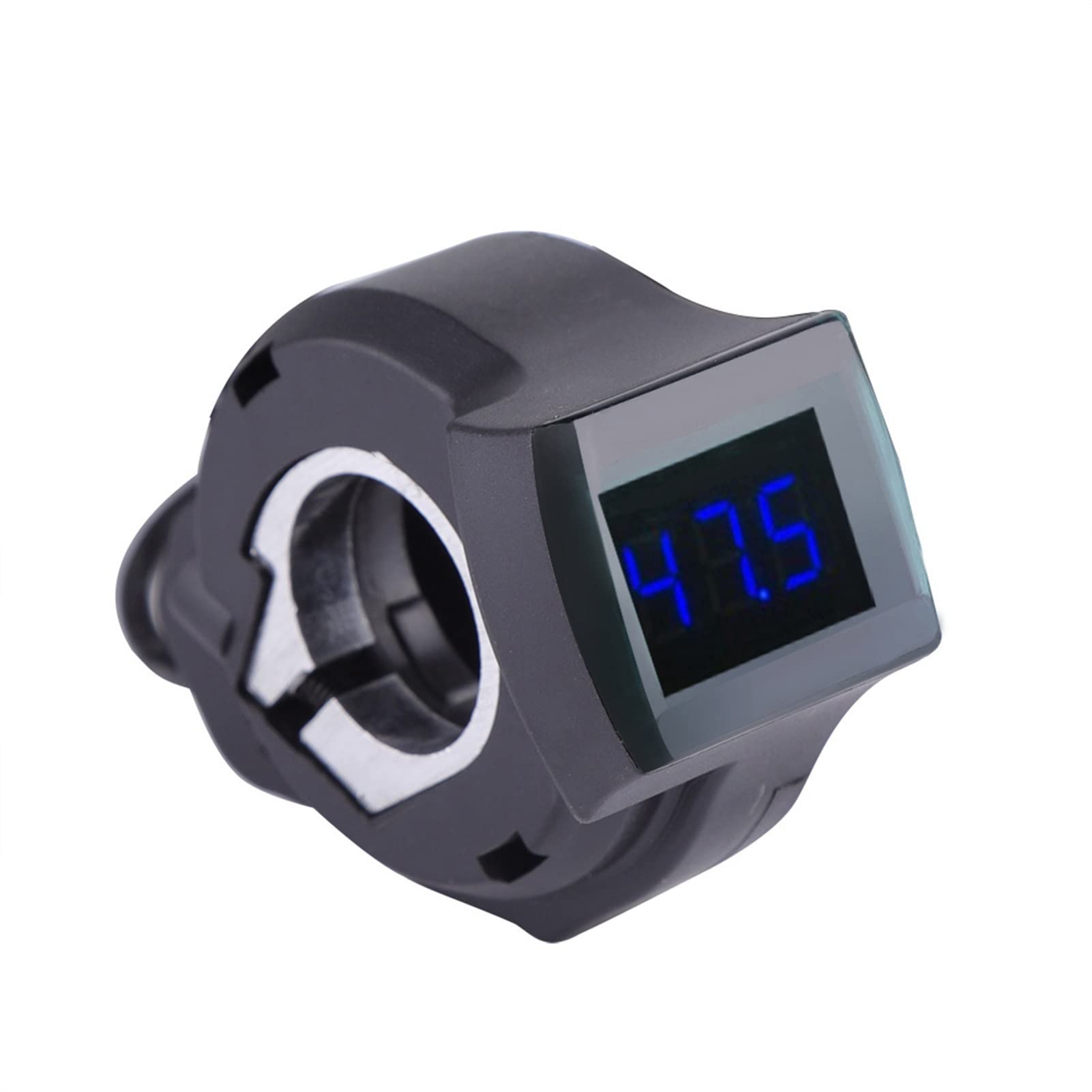 EGGPOD Bike Fender 12-99V Universal Electric Bicycle Voltage Display Handlebar Voltmeter Display for Electric Bike Scooter e-Bike Accessories Mud Guards