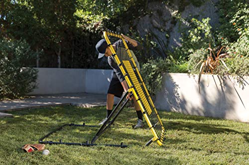 SKLZ Baseball and Softball Rebounder Net for Pitching and Fielding Training, 4 x 4.5 feet