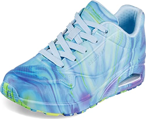 Skechers Women's UNO-Like Water Sneaker, BLMT, 10
