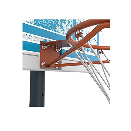 Lifetime 1301 Pool Side Basketball System, 44 Inch Backboard