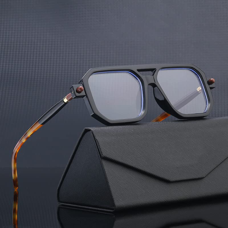 SunRay Polarized Premium Sunglasses for Men Women, Anti Glare, 100% UV Blocking, Durable Protection Sunglasses (black)