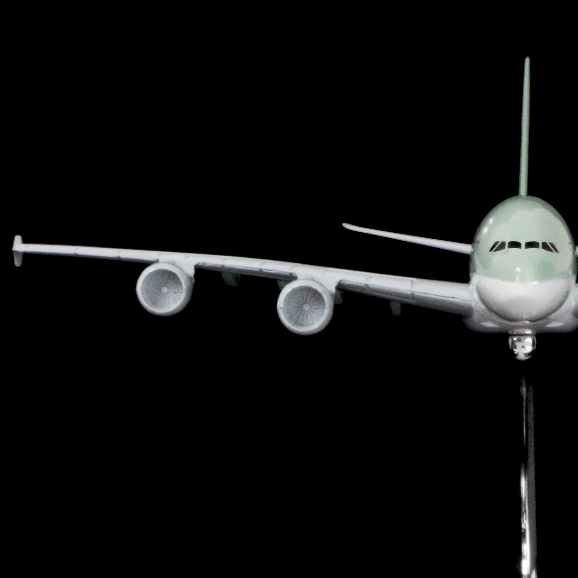 24-Hours Qatar Airways Company Q.C.S.C. A380 Alloy Metal Airplane Models Die-cast 1:400